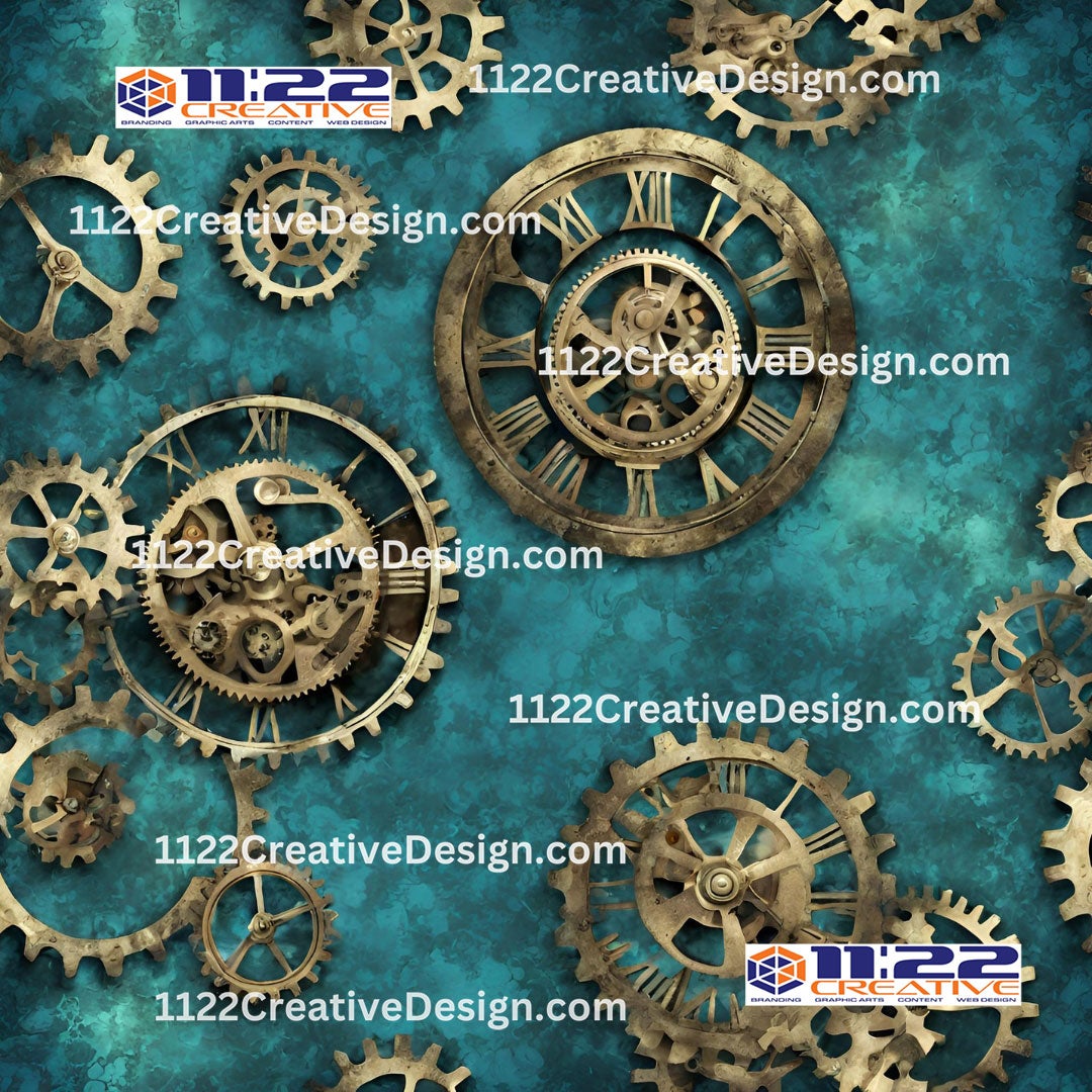 Time Keeps On Slipping Away 2 Adhesive Patterned Vinyl Sheet | 11:22 ...